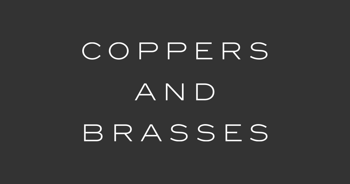 Coppers and Brasses | Type Foundry